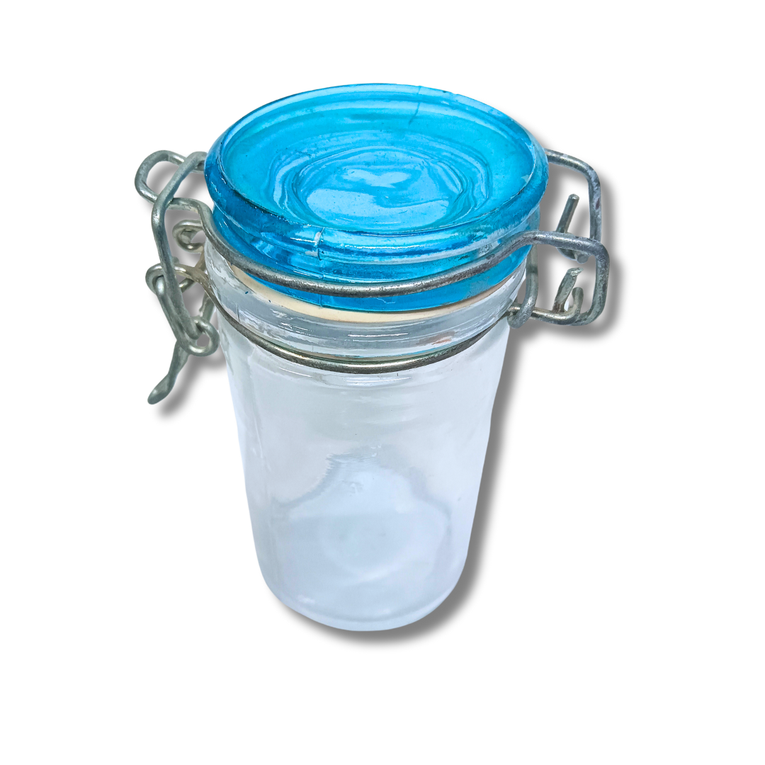 Buy Blue Storage Glass Container Jar - Mini – Jonnybaba Lifestyle